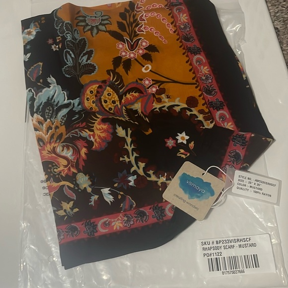 Accessories | Vismaya Scarf | Poshmark